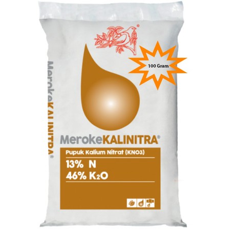 Jual Pupuk Meroke Kalinitra Repack 100 Gram Pupuk Kalium Nitrat ...