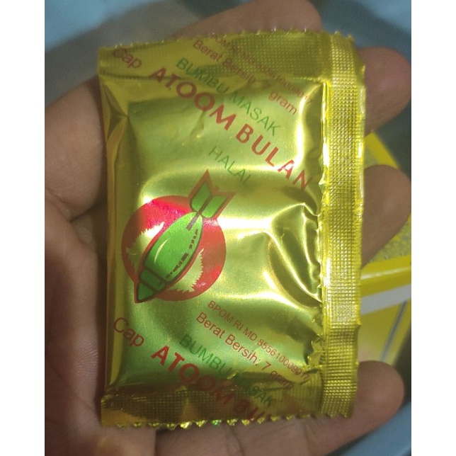 Jual Bumbu Masak cap atoom bulan atom bulan 7 Gr | Shopee Indonesia