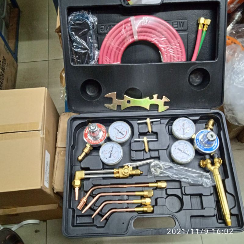 Jual Special Welding Cutting kit Stang las set oxygen acetyline ...