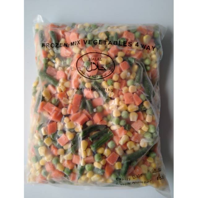 Jual Mix Vegetable 1 kg | Shopee Indonesia