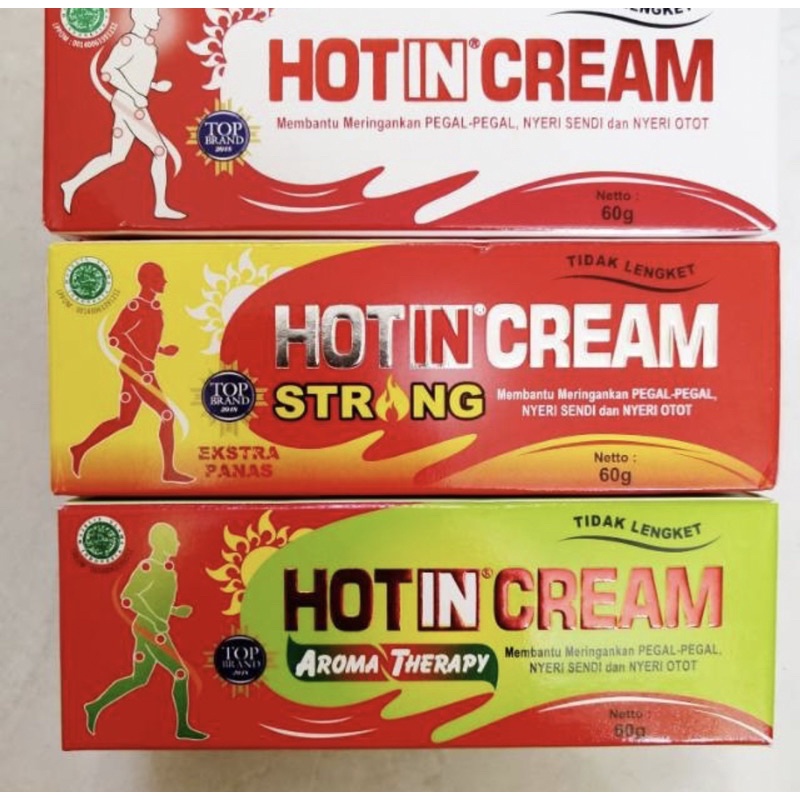 Jual hot in cream all varian | Shopee Indonesia