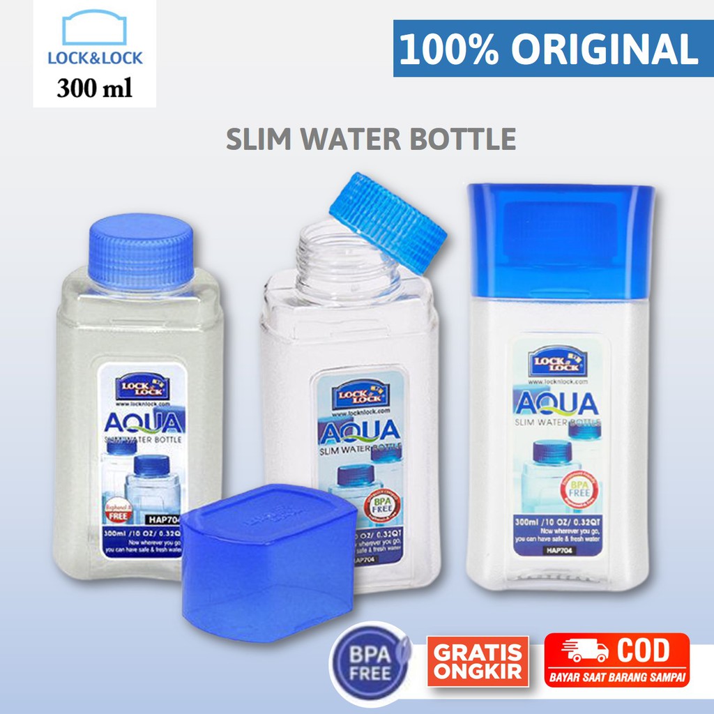 Lock n Lock Aqua Slim Botol Air Minum Tempat Minum Lock&Lock 300ml ...