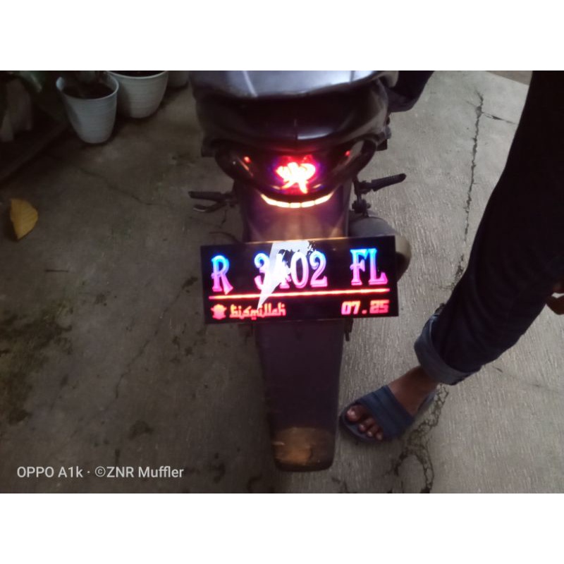 Jual Variasi Plat Motor Plat Nomor Mobil Plat Nomor Truk Lampu Menyala ...