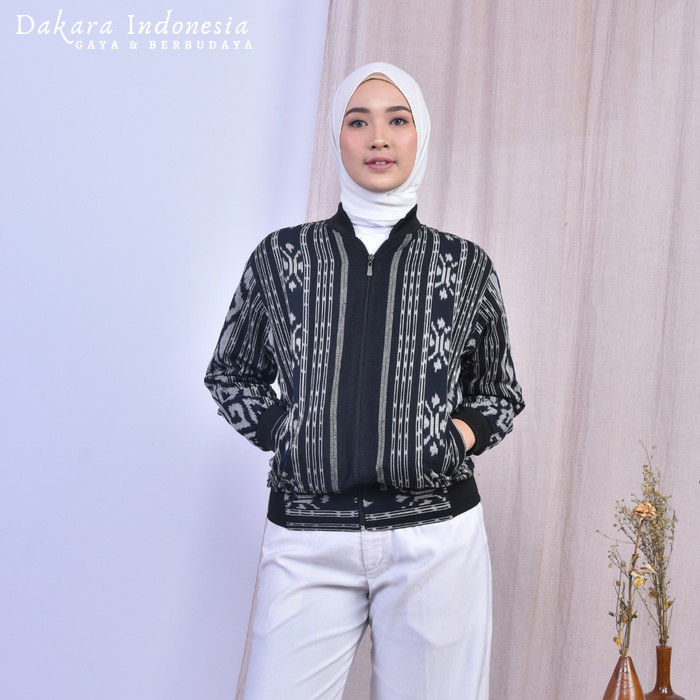 Jual Jacket Tenun Manaka Etnik Tenun Ikat Dakara Indonesia | Jaket ...