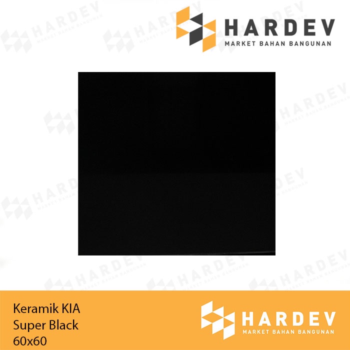 Jual KERAMIK KIA 60X60 SUPER BLACK | Shopee Indonesia