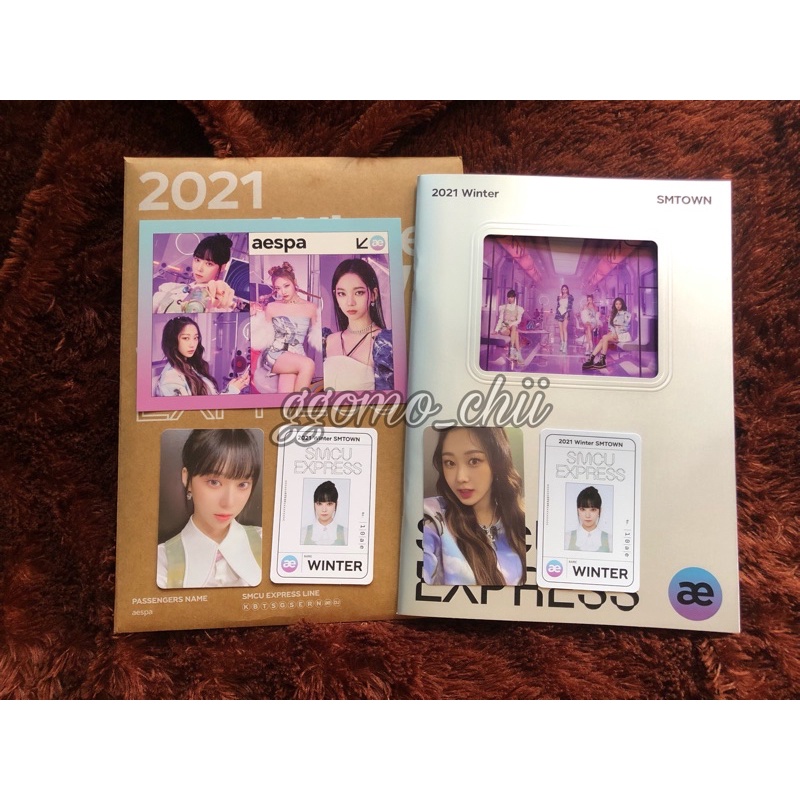 Jual [Ready] SMCU express winter album smtown aespa ver unsealed ...
