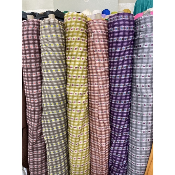 Jual kain katun paris voal (harga 1 meter) | Shopee Indonesia