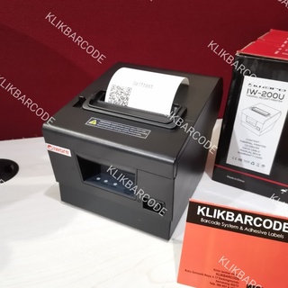 Jual THERMAL 80 MM POS PRINTER IWARE IW 200U (USB+RS232 SERIAL) AUTO ...