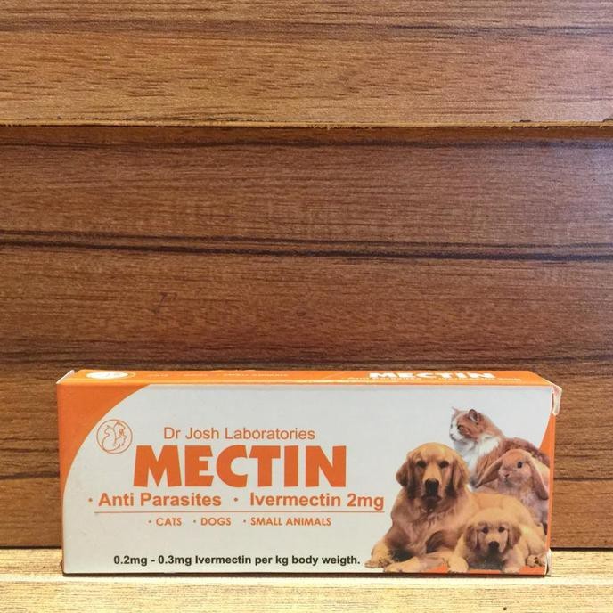 Jual MECTIN Anti Parasites Hewan - 1 Box Isi 20 Tablet Indonesia|Shopee ...