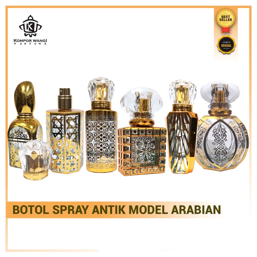 Jual BOTOL SPRAY ANTIK/UNIK MODEL ARABIAN BESAR | Shopee Indonesia