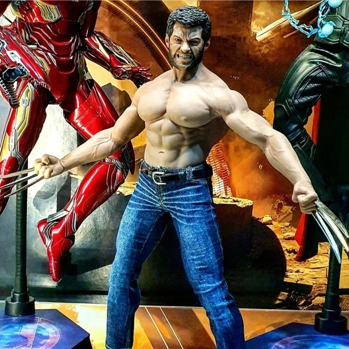 Jual Kitbash Action Figure Wolverine Logan 1/6 with Eleven HS not Hot ...