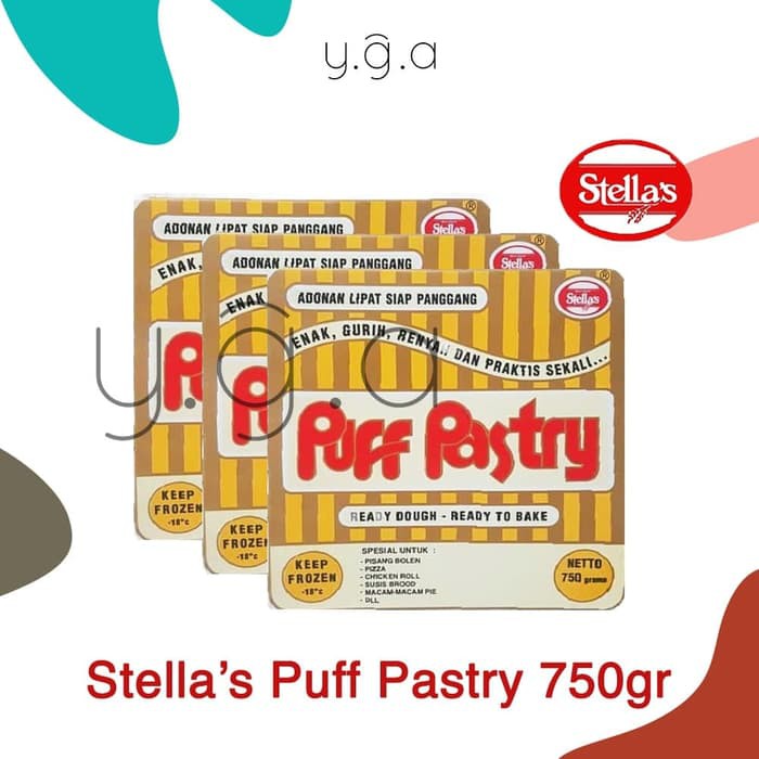 Jual Stella Puff Pastry 750gr / Stellas Puff Pastry | Shopee Indonesia
