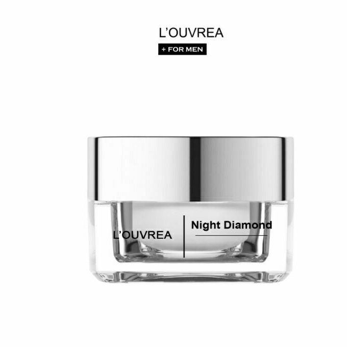 Jual skincare Louvrea Night cream for men/ cream malam cowok/ cream ...