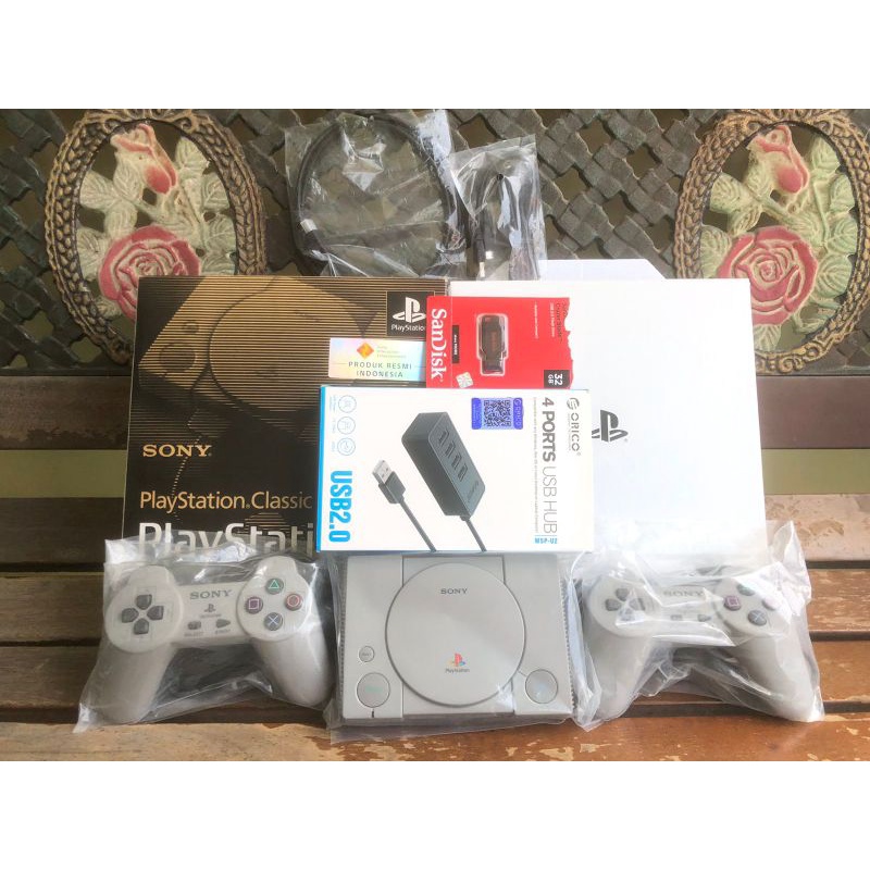 Jual PSone Classic Mini Original / PSone Resmi Sony Indonesia / PS 1 ...