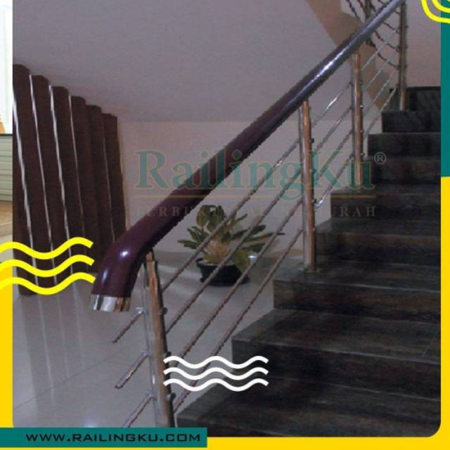 Jual Railing Tangga Pipa Stainless | Shopee Indonesia