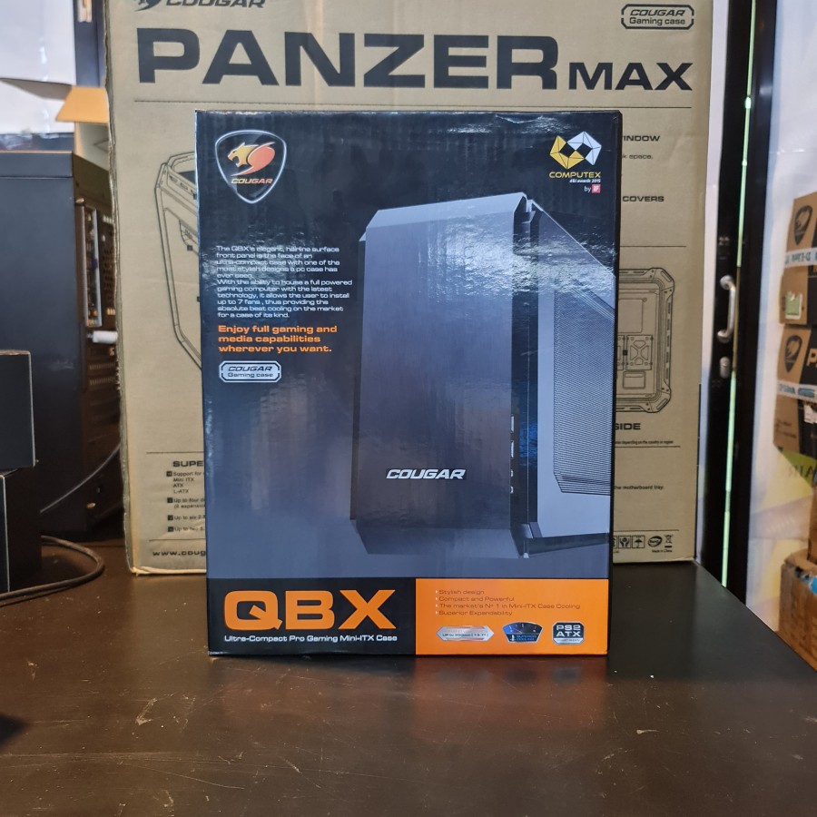 Jual Cougar Case QBX Mini ITX Ultra Compact Pro Gaming Case | Shopee ...
