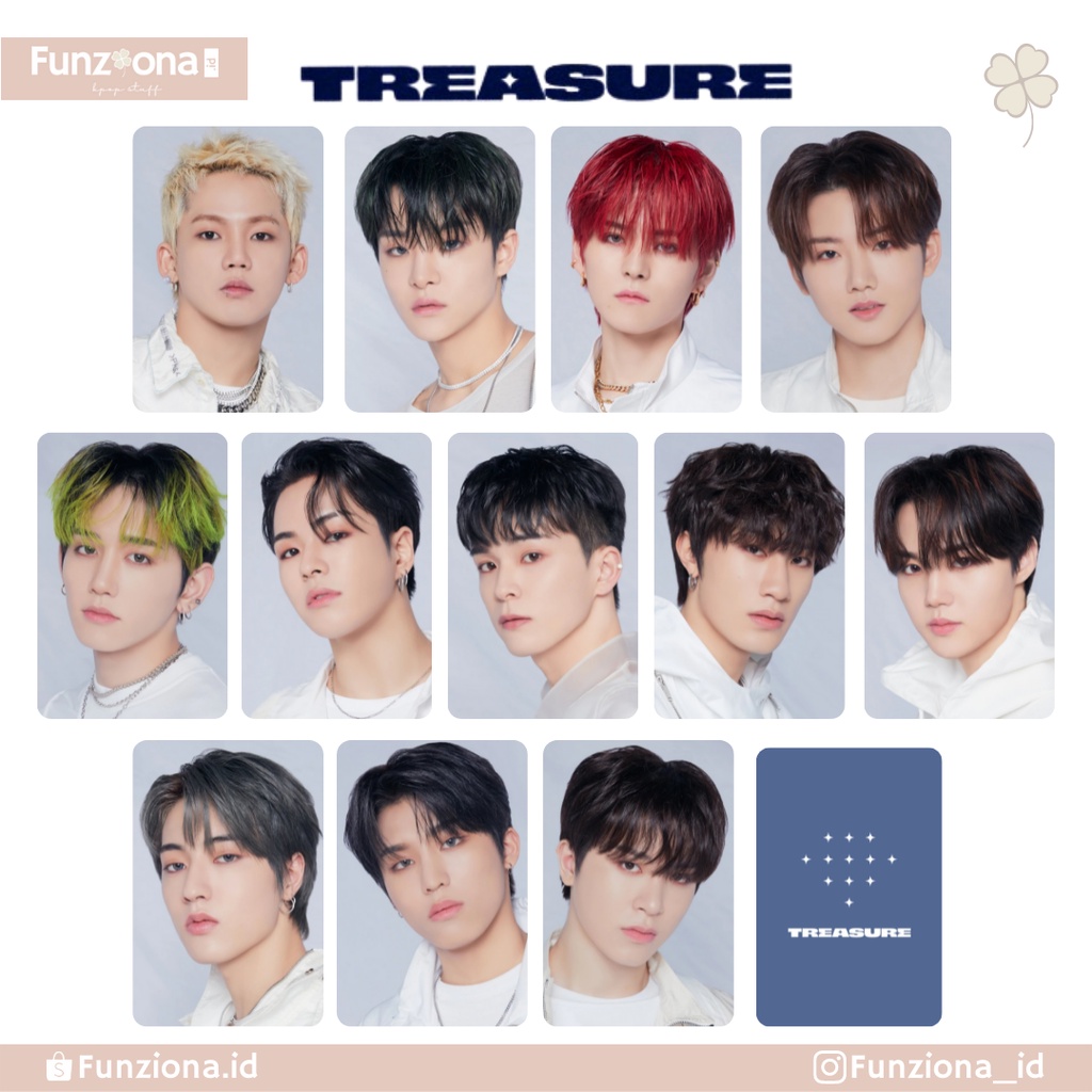 Jual TREASURE PHOTOCARD JAPAN PROFILE UNOFFICIAL Indonesia|Shopee Indonesia