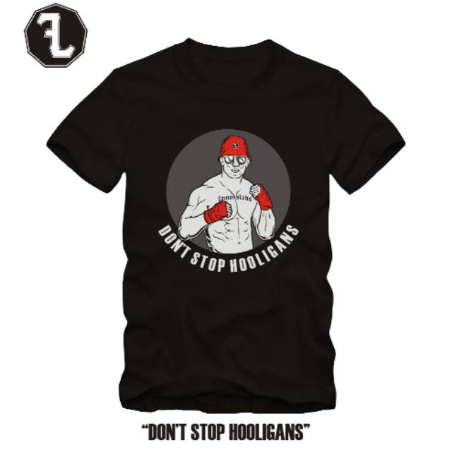 Jual Tshirt "Don't Stop Hooligans" | Shopee Indonesia
