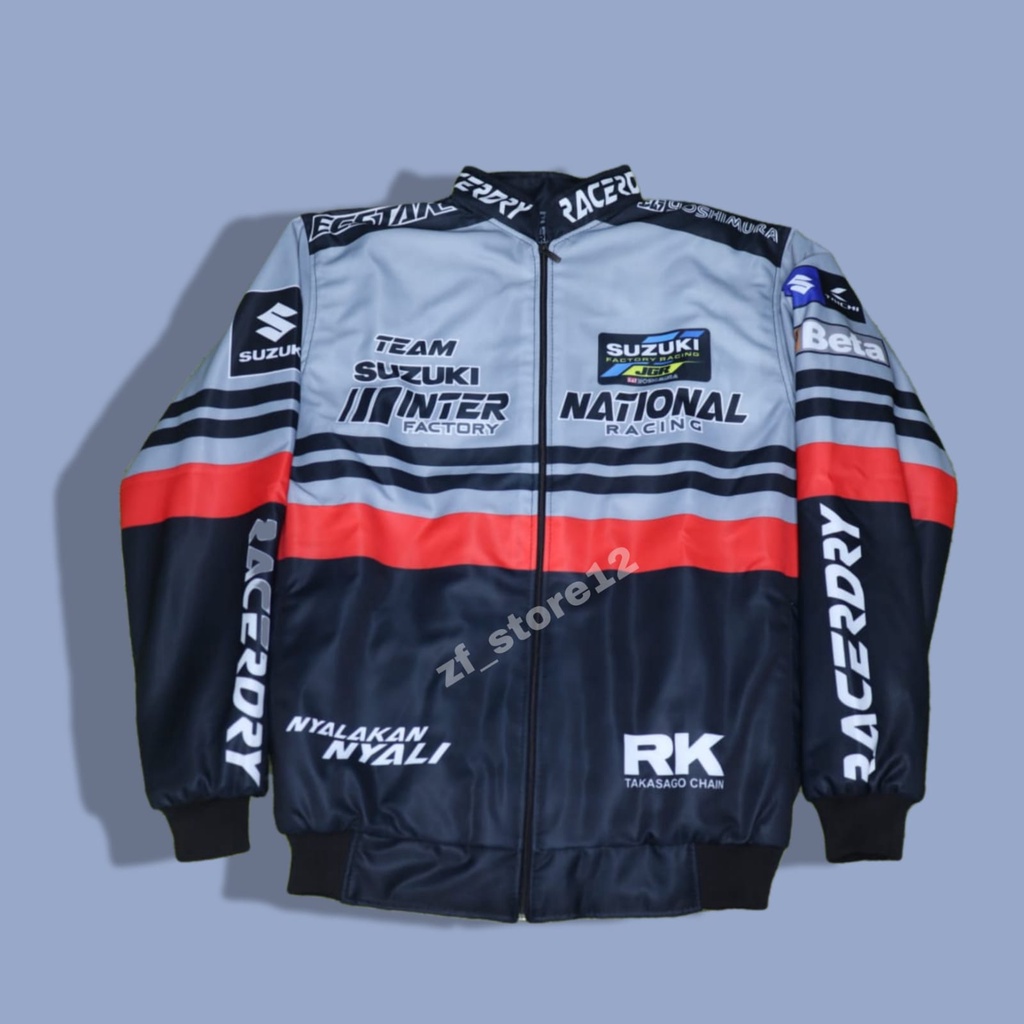 Jual Jaket Sunmori Team Suzuki Internasional Jaket Racing Jaket Pria Jaket Motor Indonesia ...