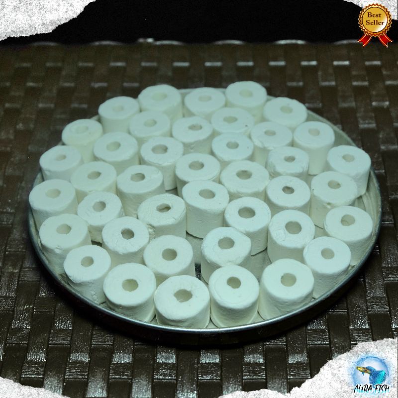 Jual bio ring filter ceramic murah aquascape aquarium 1 Kg | Shopee ...
