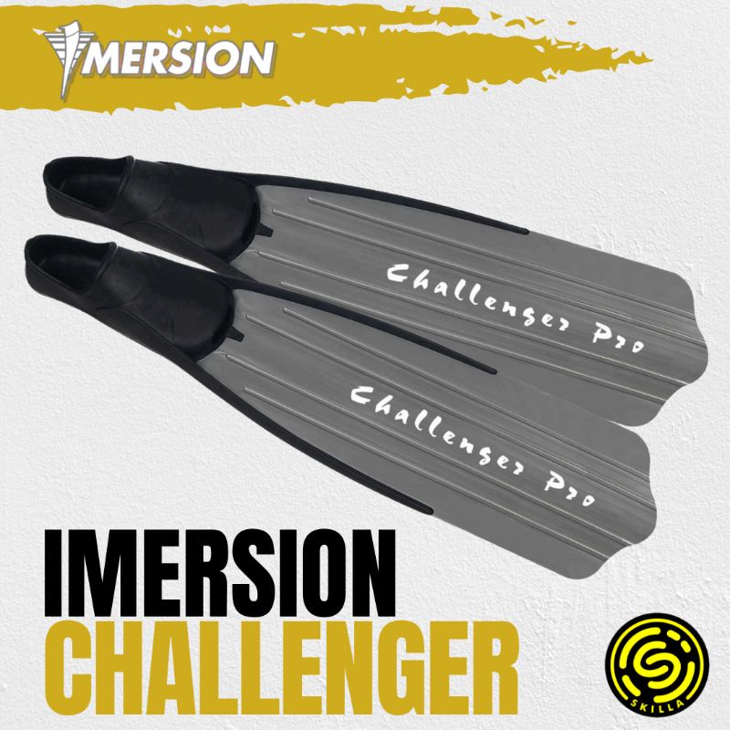 Jual Imersion Challenger Pro Freediving Spearfishing Long Fins | Shopee ...