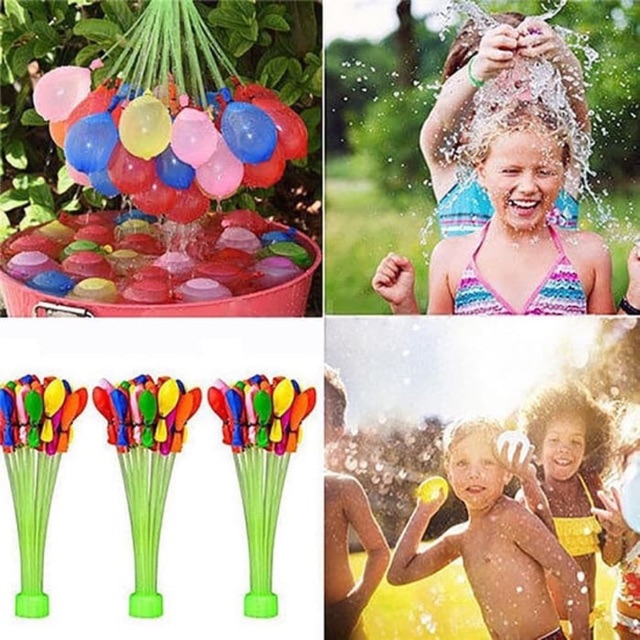 Jual Water Balloon/ balon air 111pc/ balon air/ mainan perang air ...