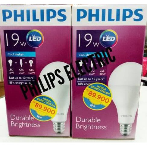 Jual BIG SALE LAMPU LED PHILIPS 19 WATT 19WATT 19 W 19W | Shopee Indonesia