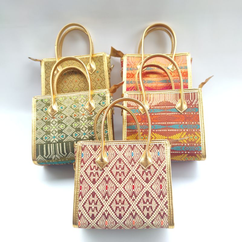 Jual Tas Handbag Songket Etnik Wanita Kekinian | Shopee Indonesia