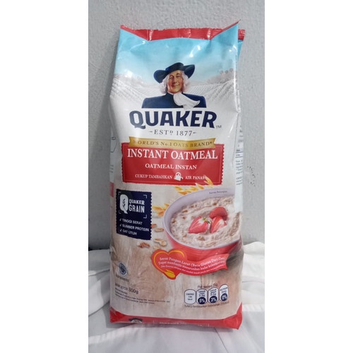 Jual Quaker Instant Oatmeal 800gr Indonesia|Shopee Indonesia