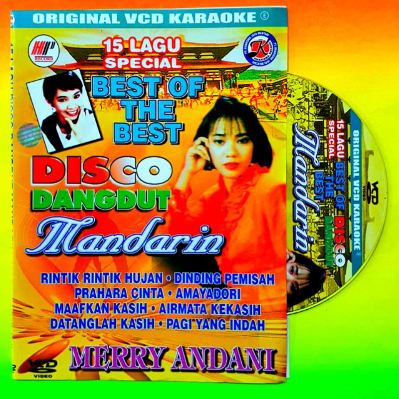 Jual KASET ORIGINAL VIDEO LAGU DISCO DANGDUT REMIX VERSI MANDARIN-LAGU TEMBANG KENANGAN ...