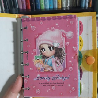 Jual Orji binder korean diary original kertas file ngetrend tahun 90an ...
