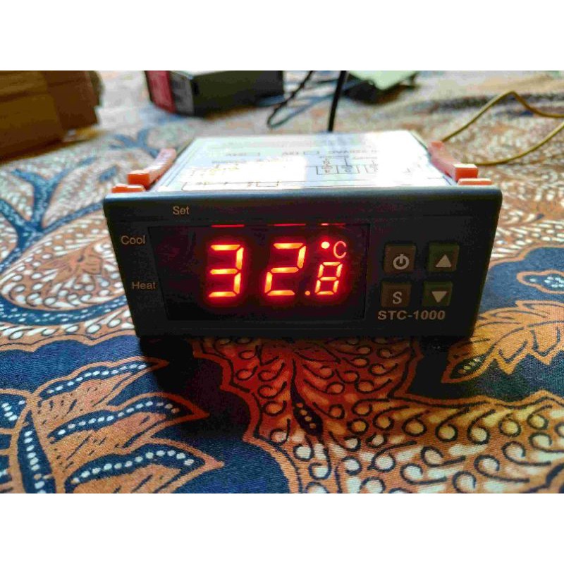 Jual Thermostat Hygrostat Digital STC-1000 Pengatur Suhu Dan Kelembaban Otomatis AC 220V 12V ...