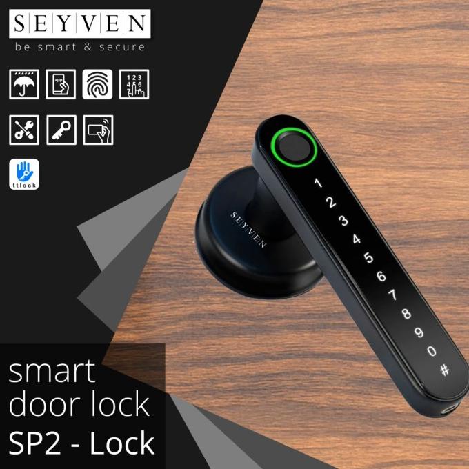Jual Seyven Smart Lock With App Kunci Digital Kunci Pintar Smart Door ...
