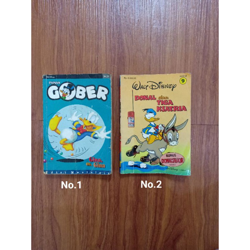 Jual Buku Cerita Komik Walt Disney Donal Duck dan Paman Gober preloved ...