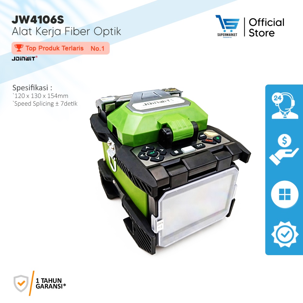 Jual Splicer Joinwit JW4106 Alat Sambung Fiber Optik Fusion Splicer ...