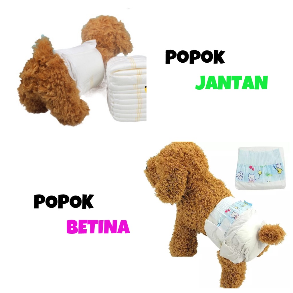 Jual NEWS !!! Popok atau Pampers Dog Untuk Hewan Anjing/ Diapers Anjing ...