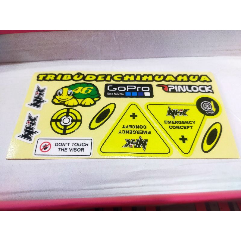 Jual stiker helm fullset | Shopee Indonesia