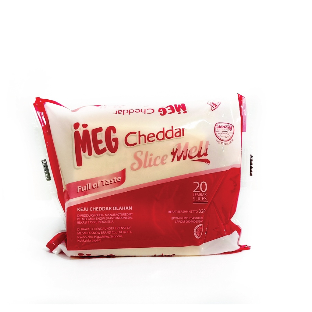 Jual MEG CHEESE Keju Cheddar Slice Melt 20 Lembar Halal | Easy Melt ...