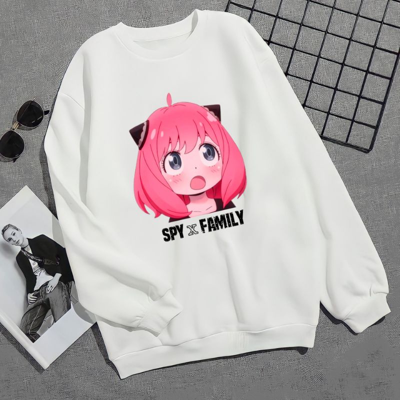 Jual COD KATAGI OFFICIAL SWEATER CREWNECK ANIME SPY X FAMILY ANYA ... Jual COD KATAGI OFFICIAL SWEATER CREWNECK ANIME SPY X FAMILY ANYA ...