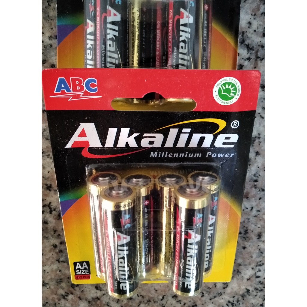 Jual Baterai AA ABC Alkaline isi 6 pc / Batre ABC Alkaline A2 | Shopee Indonesia
