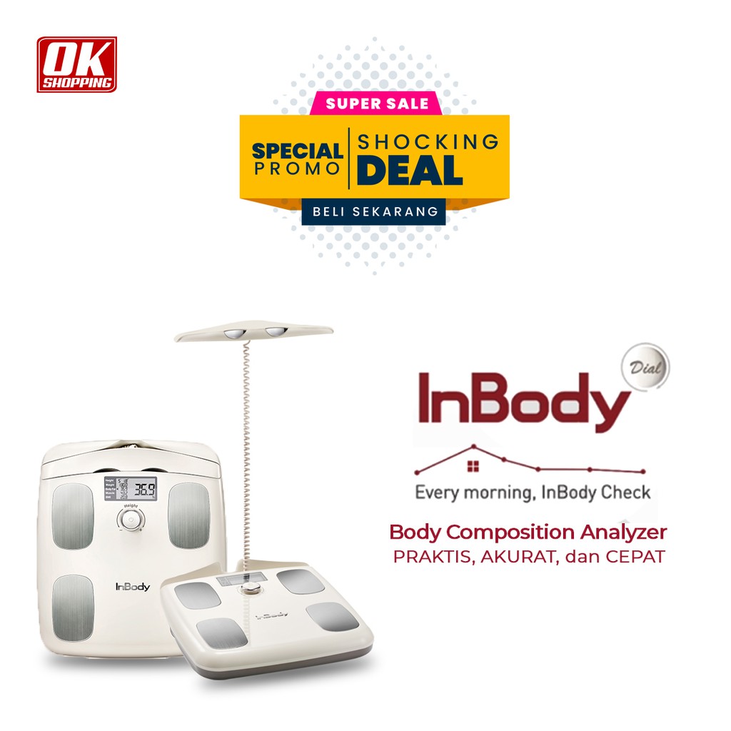 INBODY DIAL (ALAT PENGKUKUR KOMPOSISI KESEHATAN TUBUH YANG AKURAT ...