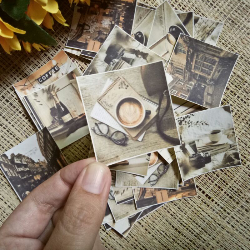 Jual MINI POSTER STICKER TUMBLER ART PRINT GIRL ESTETIK UNTUK DEKORASI ...