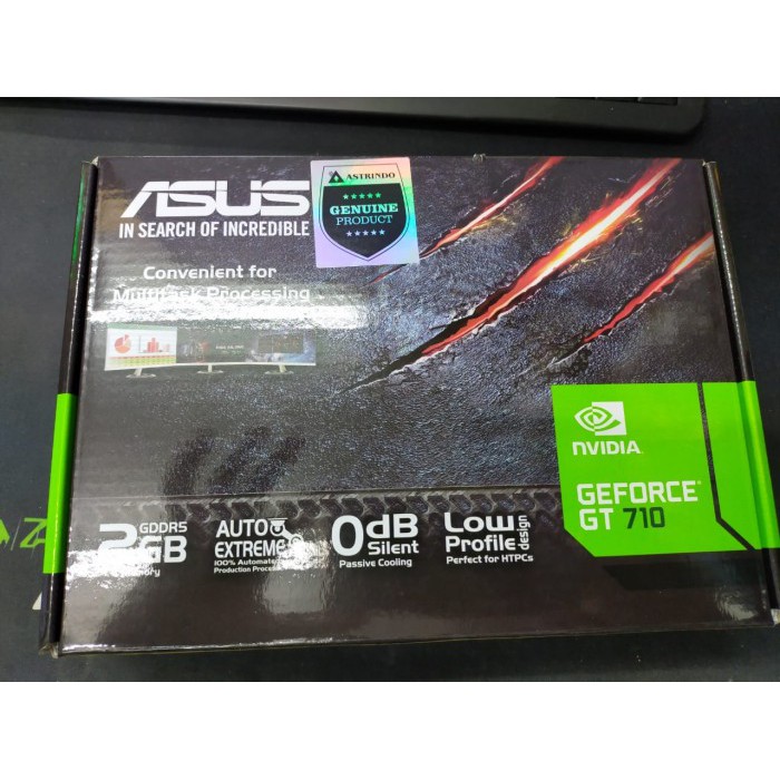Jual ASUS GeForce GT710 / GT 710 2GB DDR5 - GT710-SL-2GD5-BRK Garansi ...