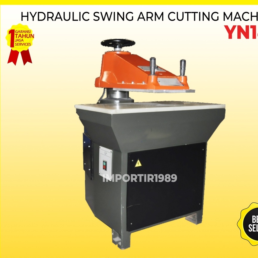 Jual Mesin Pon Pond Bahan Kulit Ban 14 Ton Hydraulic Swing Arm Importir ...