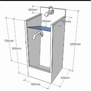 Jual wasdhu wastafel wudhu / wudhu portable / tempat wudhu bahan ...