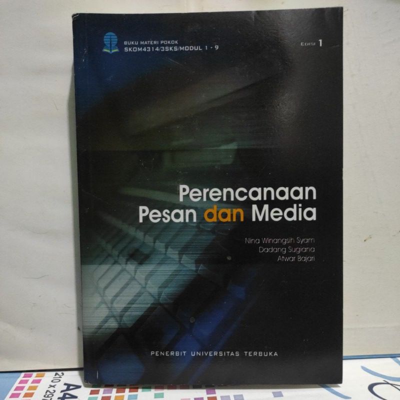 Jual Buku Perencanaan pesan dan media | Shopee Indonesia