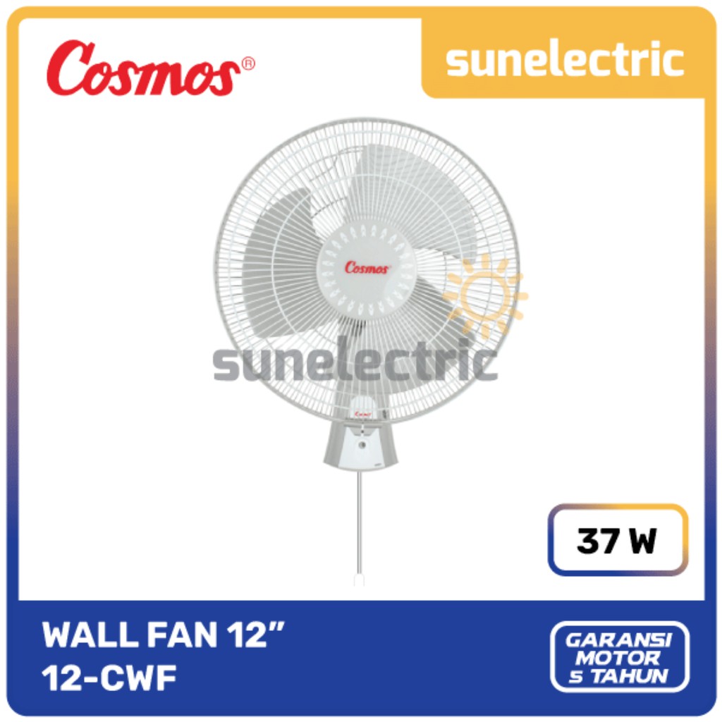 Jual Cosmos 12-CWF Kipas Angin Dinding / Wall Fan 12 Inch / 30 cm ...