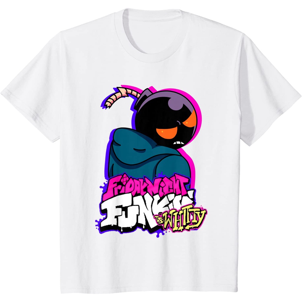 Jual Baju Anak Friday Night Funkin FNF Game Whitty Madness T-Shirt ...