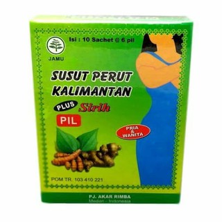 Jual Jamu Susut Perut Kalimantan ~ Isi 10 Sachet Indonesia|Shopee Indonesia
