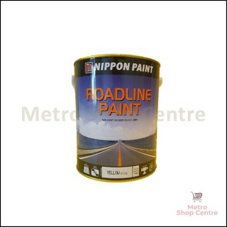 Jual NIPPON PAINT - Cat Jalan Roadline / Road Line Paint 5 Kg (Galon ...